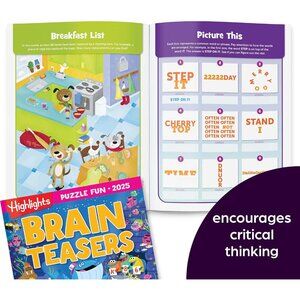 Toys | Puzzle Fun 225 Books For Kids Ages 6 And Up 4book Set Of Brain ...